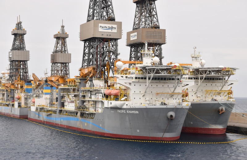 Pacific Khamsin, atracado en el Puerto de Las Palmas, contratado por ...